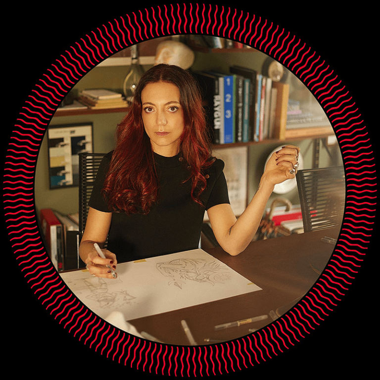 Un ritratto fotografico di Elisa Seitzinger